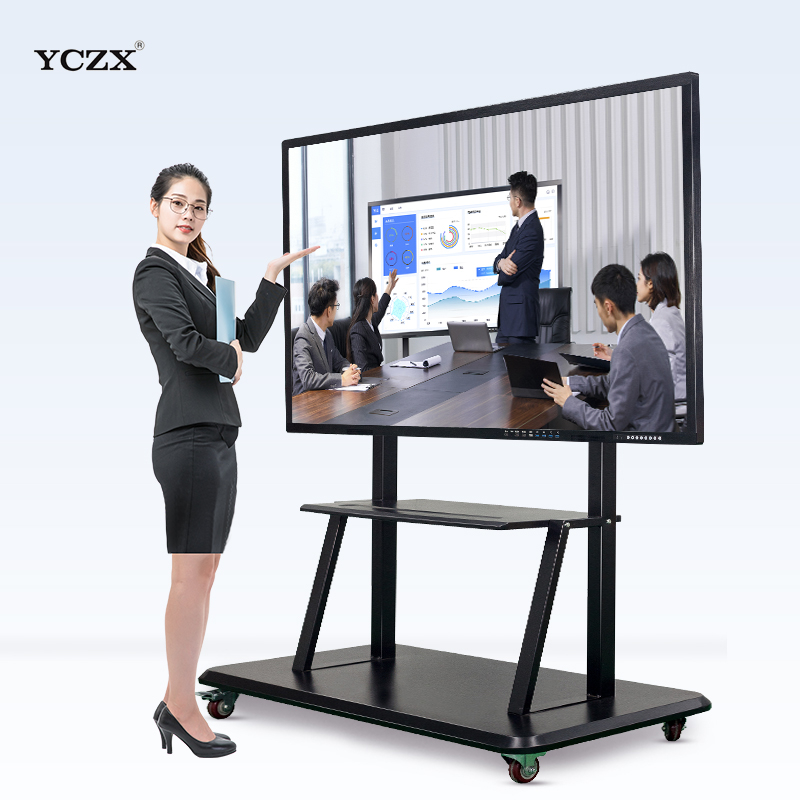 4K floor-standing intelligent whiteboard interactive intelligent ...